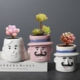 7829 Household Plants Pot Gardening Supplies Ceramic Flowerpot for ...