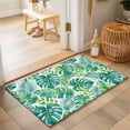 Area Rug 2x3ft, Summer Palm Leaf Monstera Washable Rugs for Living Room ...