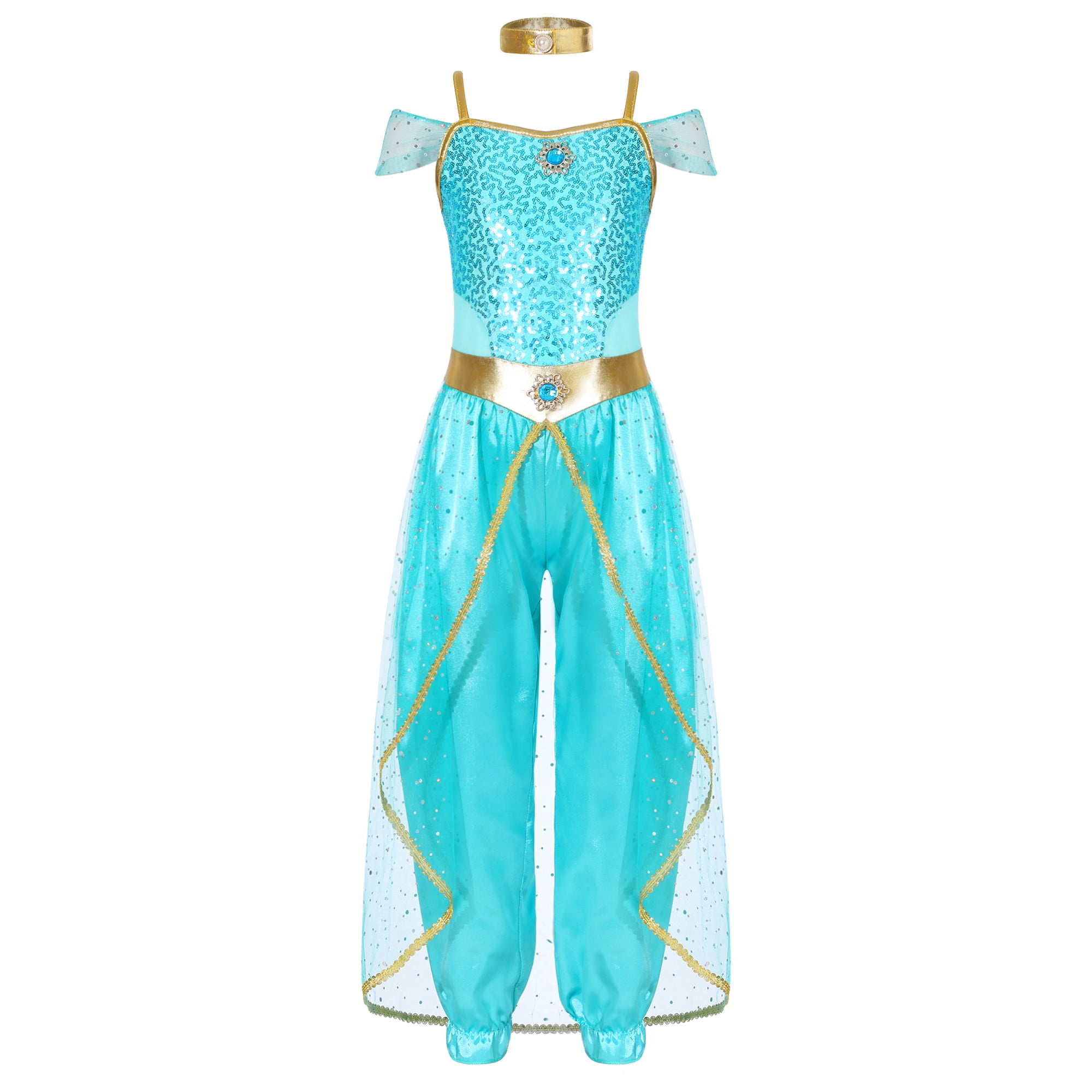 Click here for Hansber Kids Girls Arabian Princess Costumes Fancy... prices