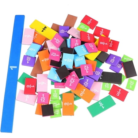 Plastic Fraction and Decimal Tiles Rainbow Fraction Tower Cubes ...
