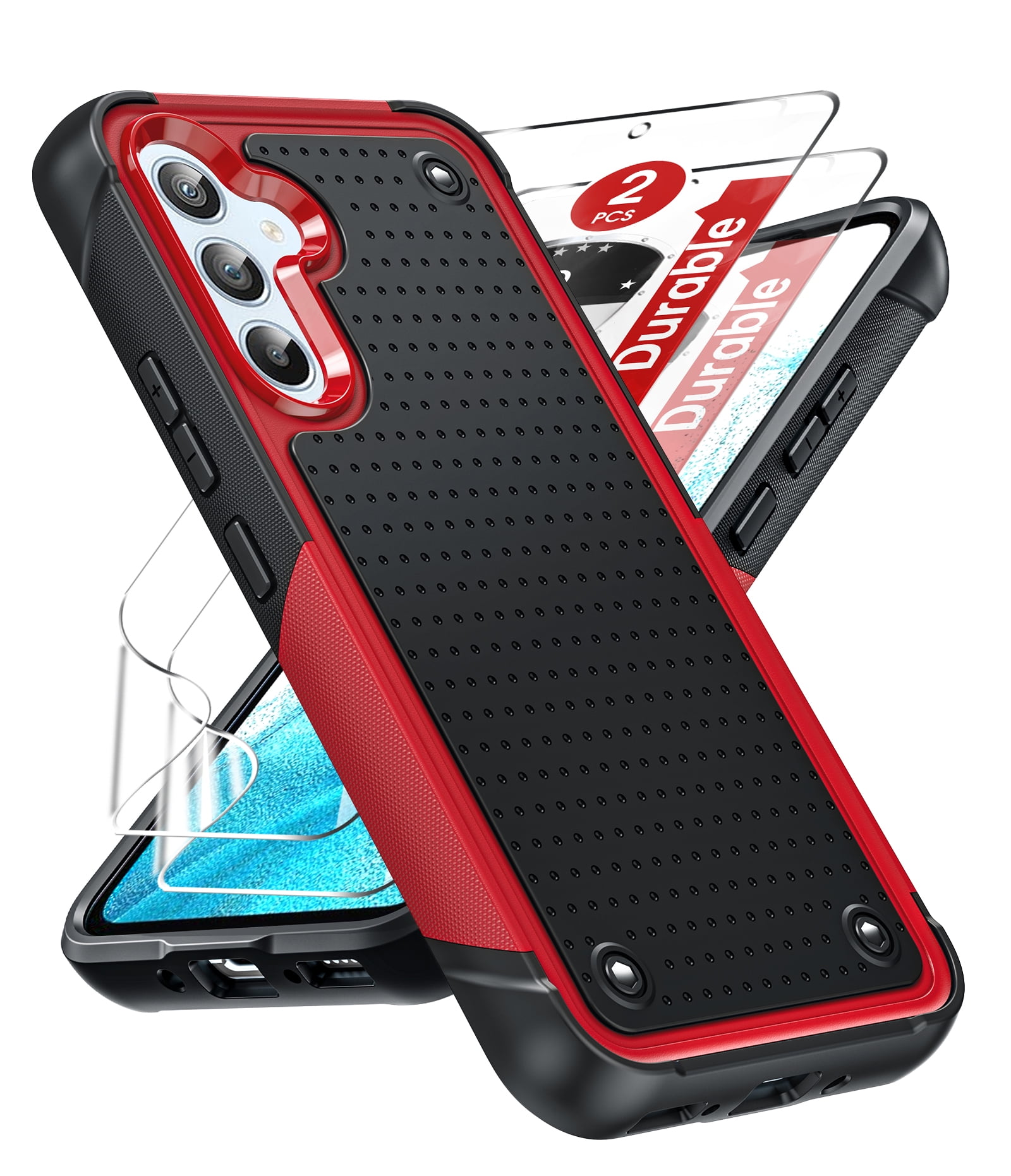 LeYi Samsung a54 Case with Screen Protector, Bumper Resistente Cover ...