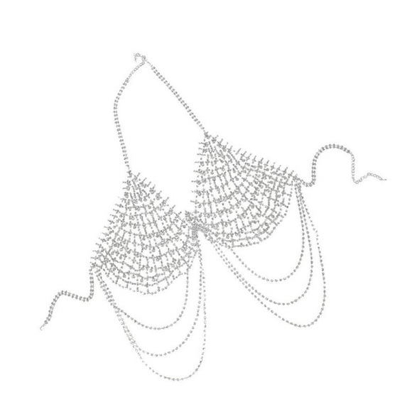 Rhinestone Bra