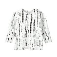 Ccrftgi Girls 3 4 Sleeve Shirts Multicolor Girls Tops Size 14 16 Fall