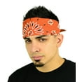 Large Bandanas 27 x 27 | Versatile Biker Rags | Classic Paisley Bandana ...