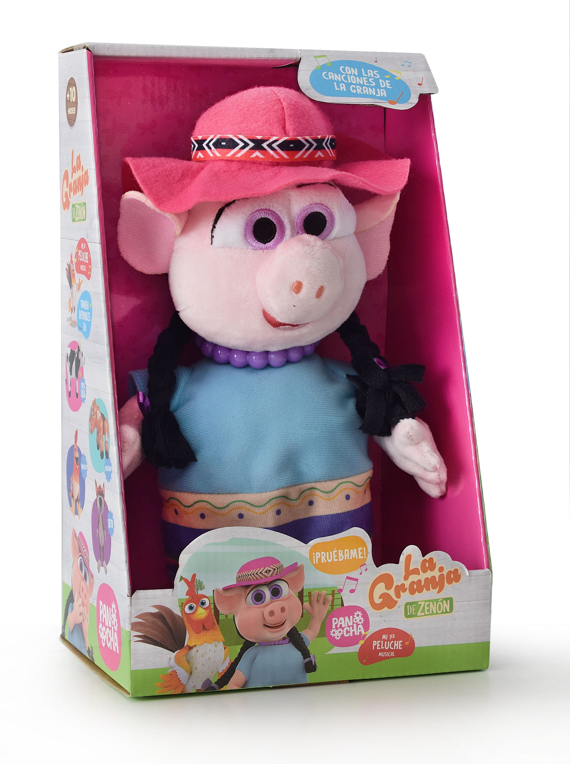 Chancha Doña Pancha Peluche Musical 30 Cm La Granja De Zenon El Reino ...