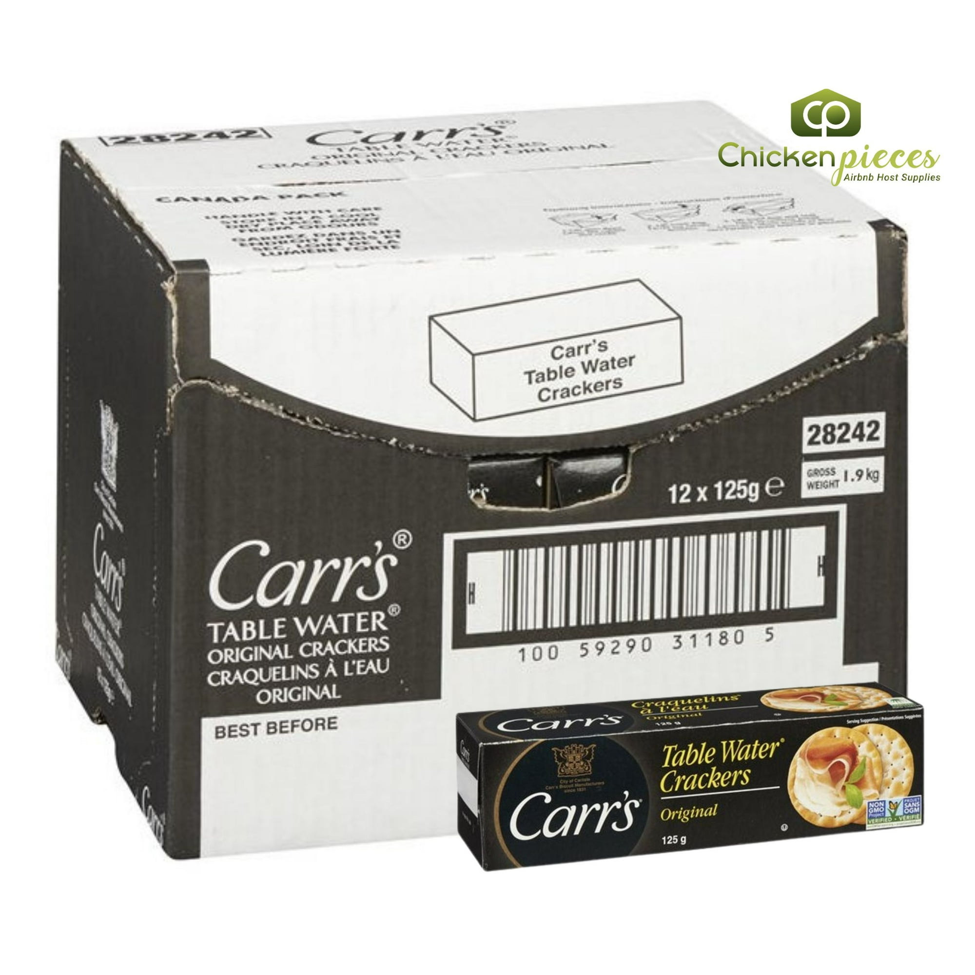 Click here for Carrs 4.25 Oz. Box Of Original Table Water Cracker... prices