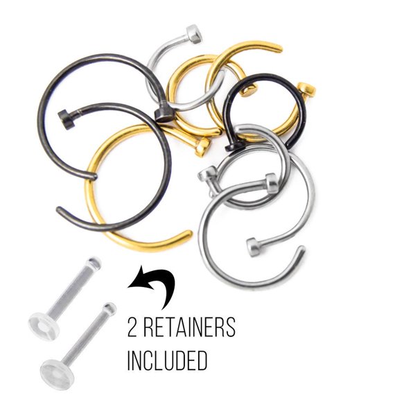 18g Nose Rings
