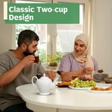 Teapot Porcelain - 2 Cup - Helios - Walmart.com