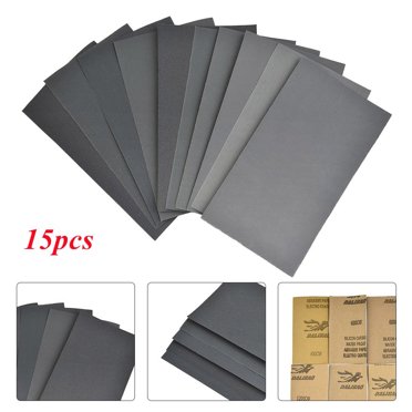 48058 9" X 11" 600 Grit Wet Sandpaper Sheets 5-count - Walmart.com