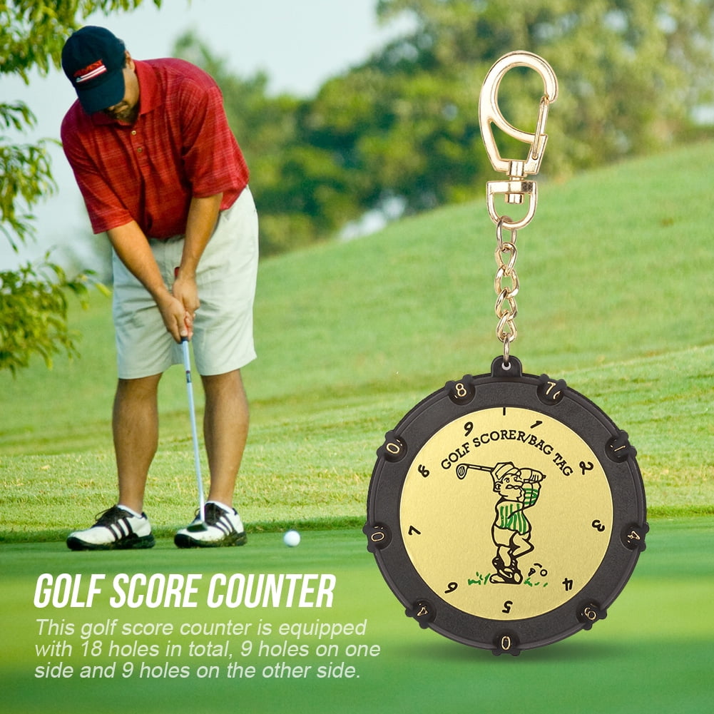 Sonew Golf Score Counter Accessories, Golf Stroke Counter,CAITON 18 ...