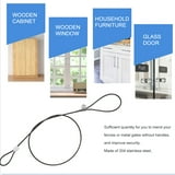 6pcs Stainless Steel Cable Pull Gate Latch Cable Pull Gate Latch for ...