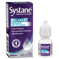 Systane Balance Lubricating Eye Drops for Dry Eyes Symptoms, 10ml HSA ...
