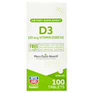 Ddrops Adult Vitamin D Liquid Drops, 1000 IU, 180 drops Ct - Walmart.com