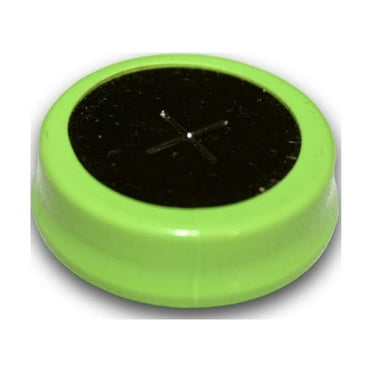 Exell Button 80mAh Rechargable 1.2V NiMH Flat Top Battery - Walmart.com