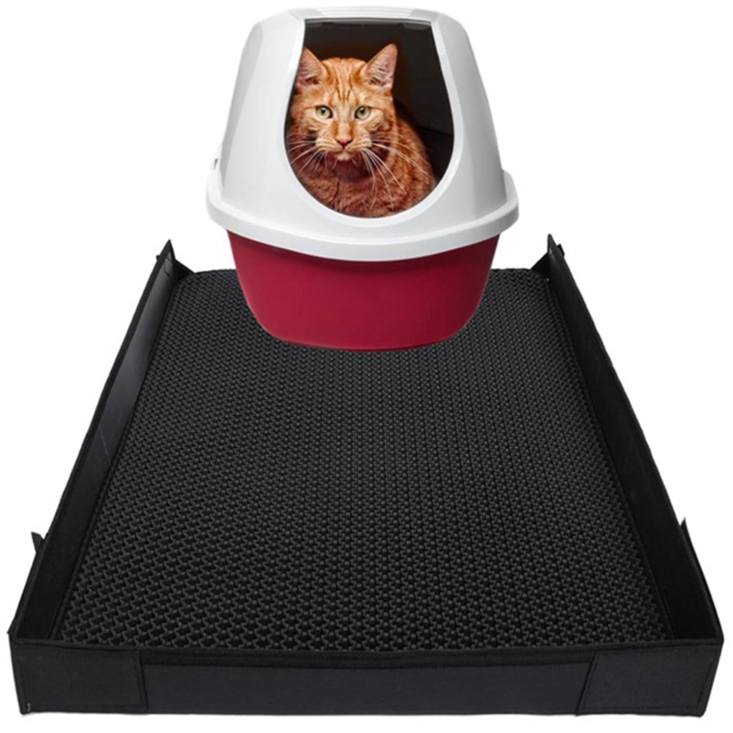 Honeycomb Litter Mat Waterproof Anti-slip Pet Litter Mat Cat Litter ...