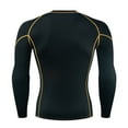 JUUYY Men's UPF 50+ Long Sleeve Compression Shirts Water Sports Rash ...