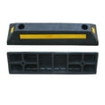 "ZXMT 2Pack 21"" Solid Rubber Vehicle Wheel Chock, Heavy Duty Parking ...