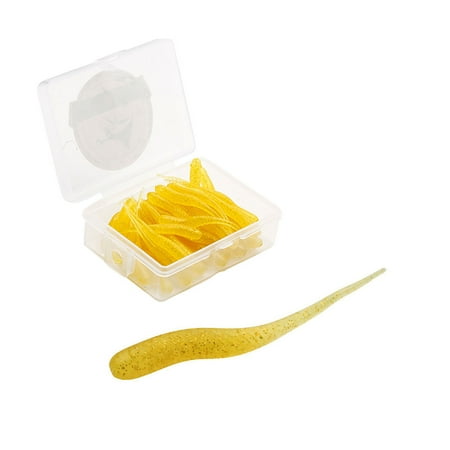 Bingirl 20 Pcs/box Fishing Lure 4cm 0.34g Soft Micro-bait Artificial ...