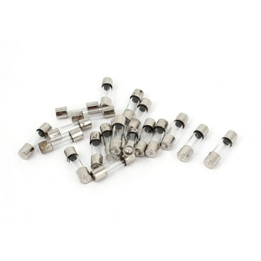 Value Pack: 10 Pcs F5AL Fast-Blow Fuse 5A 250V Glass Fuses 5 x 20 mm ...