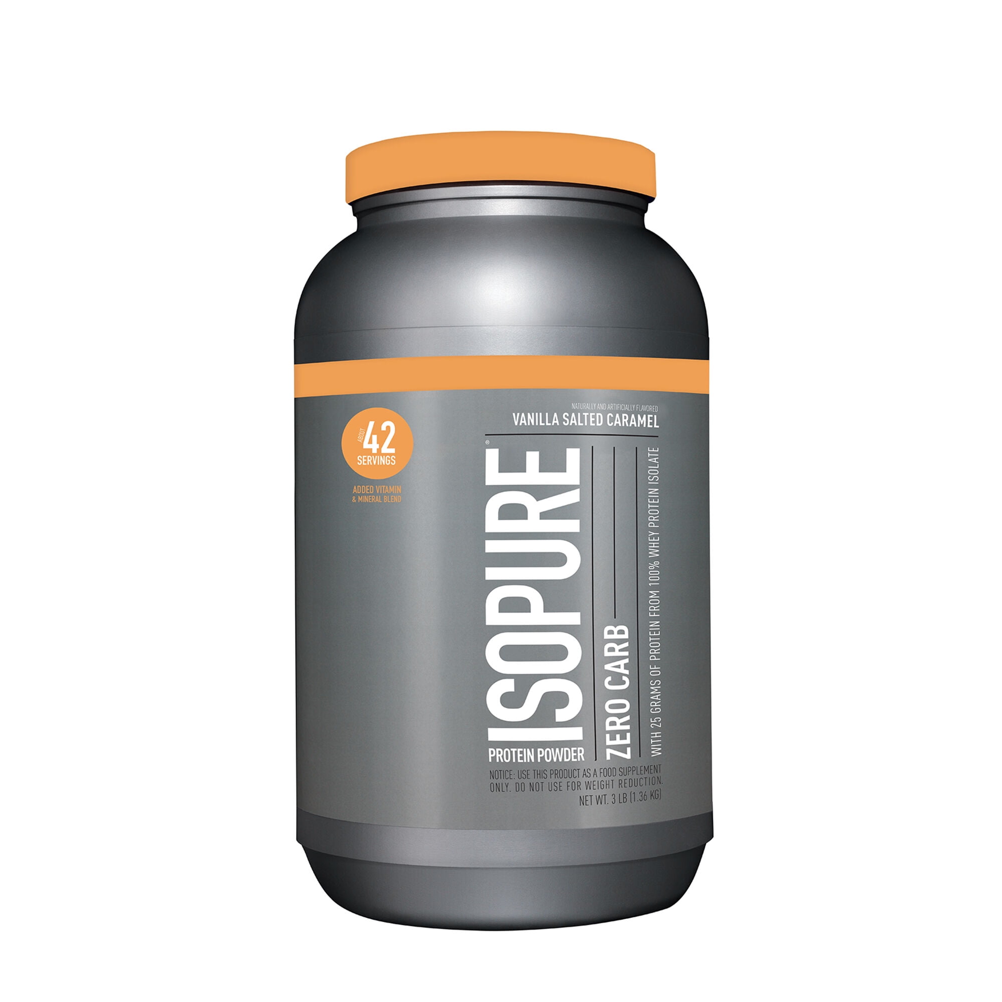 Proteína NATURE BEST ISOPURE ZERO CARB VAINILLA SALTED CARAMEL 3 LBS | Bodega Aurrera en línea