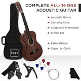 Best Choice Products 38in Acoustic Guitar Starter Kit for Adults w/ Gig ...