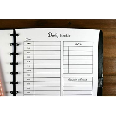 Day-Timer, DTM46463, Vinyl Attache Binder Organizer Set, 1 Each ...