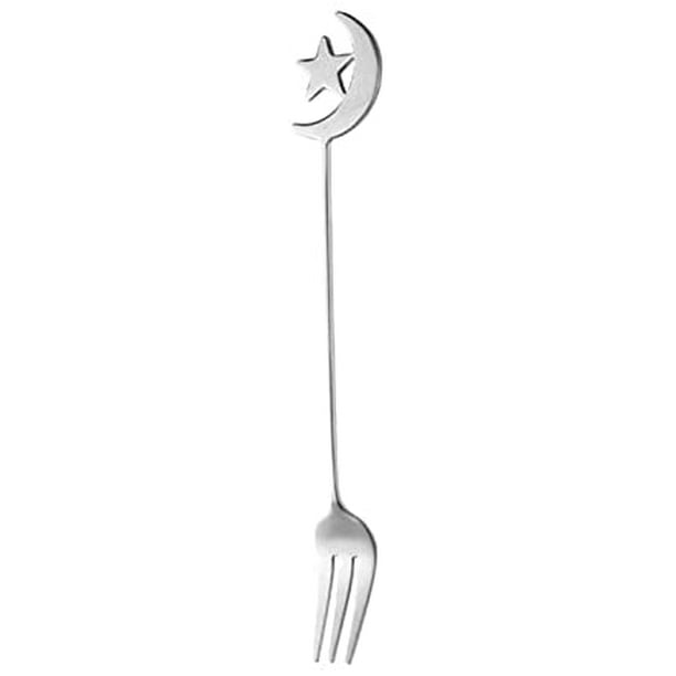 Creative Small Spoon/Fork Coffee Stirring Spoon Cake Fork Mixing ...