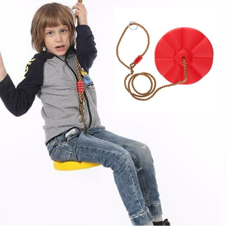Disc Swing Seat Yard Rope Swings Platforms Outdoor Standing Naturally ...
