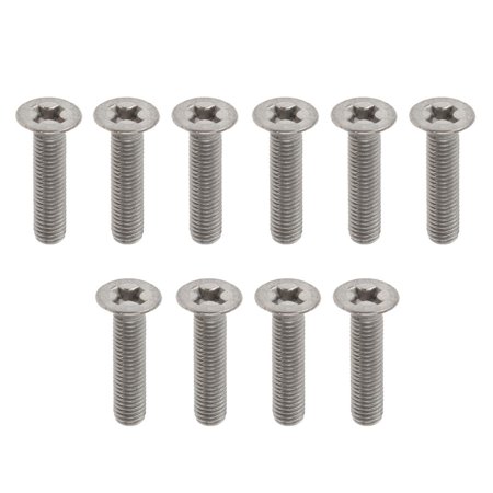 M3, Flat Head Titanium Machine Screws, (L.)12mm/15mm M3 x 12mm ...