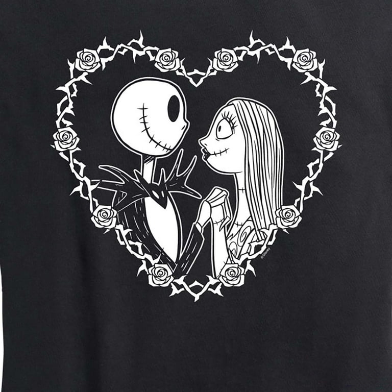Jack And Sally Heart Drawings Disney Tim Burton's The Nightmare Before