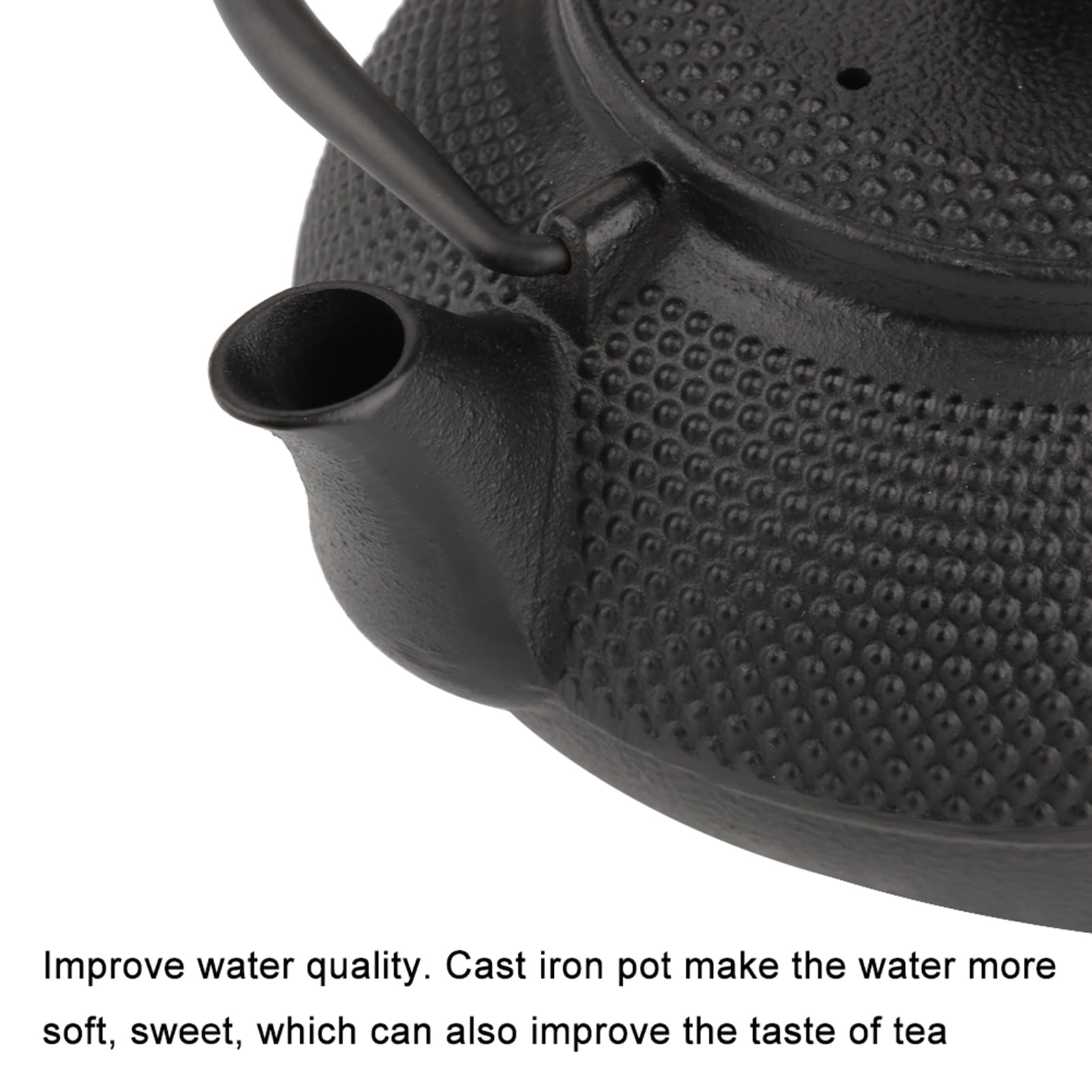 Click here for Encounter 800ml Cast Iron Teapot  Black Removable... prices