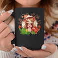 Tet Holiday Kawaii Ao Dai Girl Happy Vietnamese New Year Coffee Mugs ...