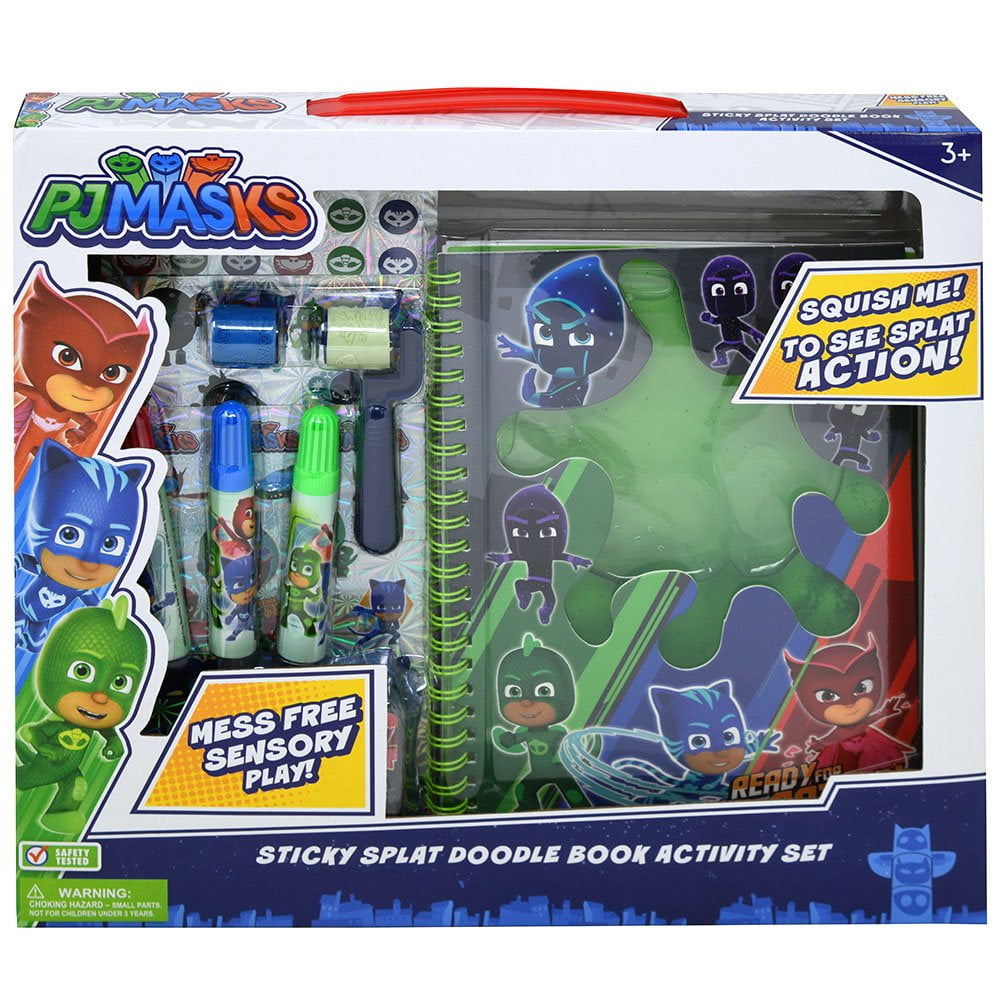 PJ Masks Slime Journal with Accessories Set in Box - Walmart.com