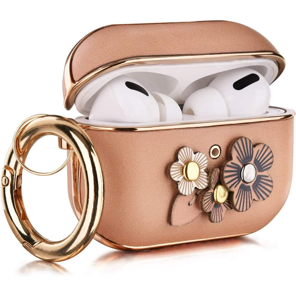 Airpods Pro Case Cosmico Flowers Leather Airpod Pro Case Cover For