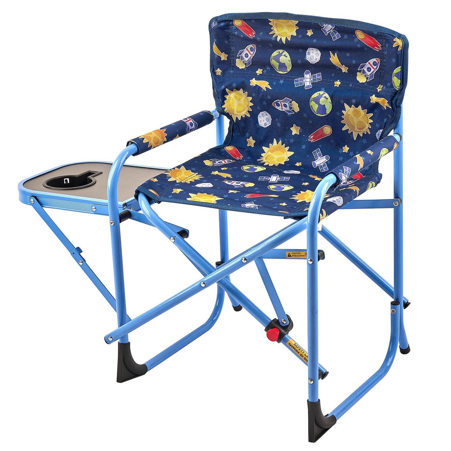 Ozark Trail Kids' Director Chair with Side Table, Weight Capacity ...