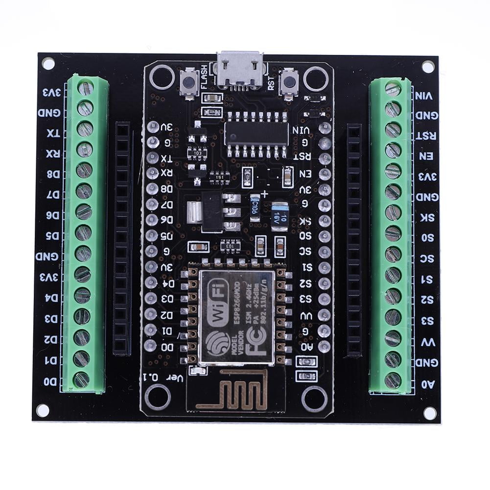Tablero 1 Desarrollo ESP8266 Breakout GPIO en 2 Módulo (Con) | Walmart ...