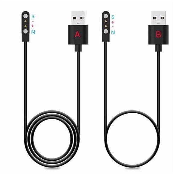 can Compatible with Military Smart Watch Charger,2-Pack Charging Cable ...