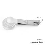 Measuring Spoons Set and Cups, Mixed Colors, 6-Piece Teaspoon Measuring ...