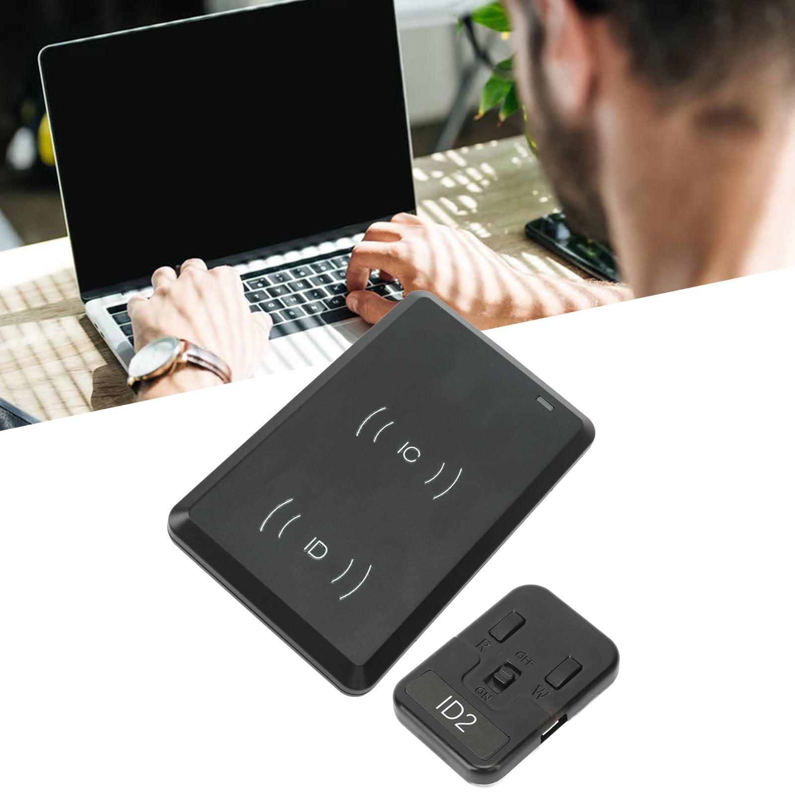 IC Card Copier NFC Reader, Smart Card Programmer USB Transmission Fast ...