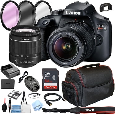 Canon EOS Rebel T7 EF-S 18-55mm IS II Kit - Walmart.com