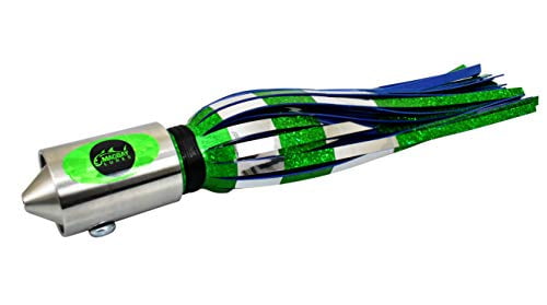 Green Sincero High Speed Wahoo Lure - Compare to Ballyhood Cowbell ...