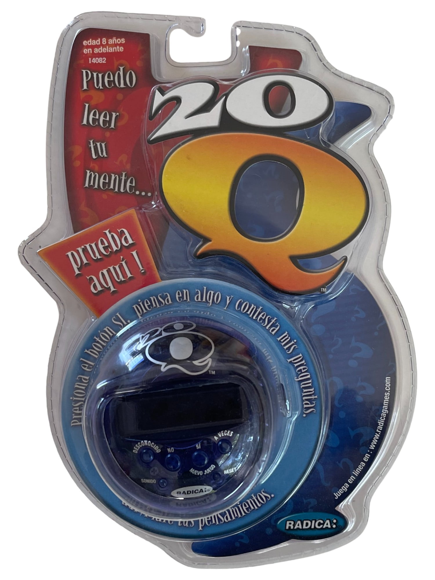 Radica 20 Questions Handheld Electronic Game, Spanish Version Colors ...