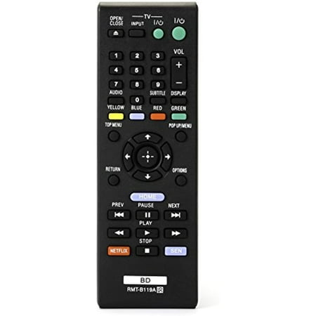 New Replacement RMT-B119A Universal DVD Remote Control fit for Sony Blu ...