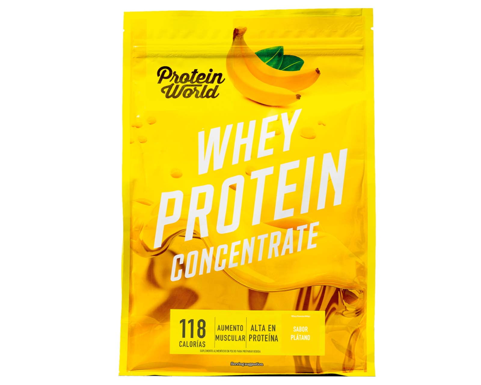PROTEIN WORLD WHEY PROTEIN CONCENTRATE BANANA 900G Protein World WPC ...