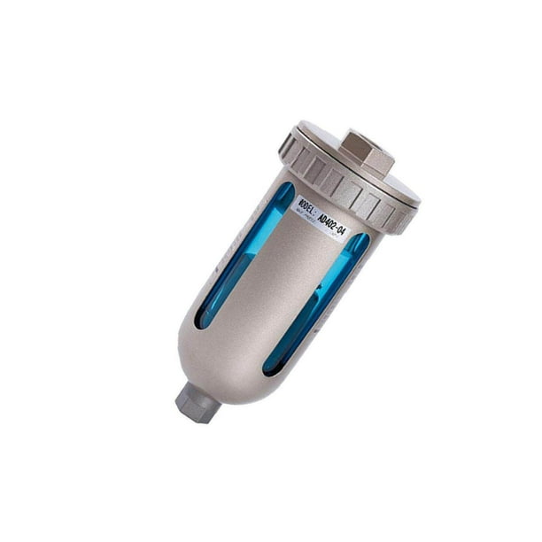 AD402-04 1/2'' Air Drain Filter Compressor Water Moisture Trap Inline ...