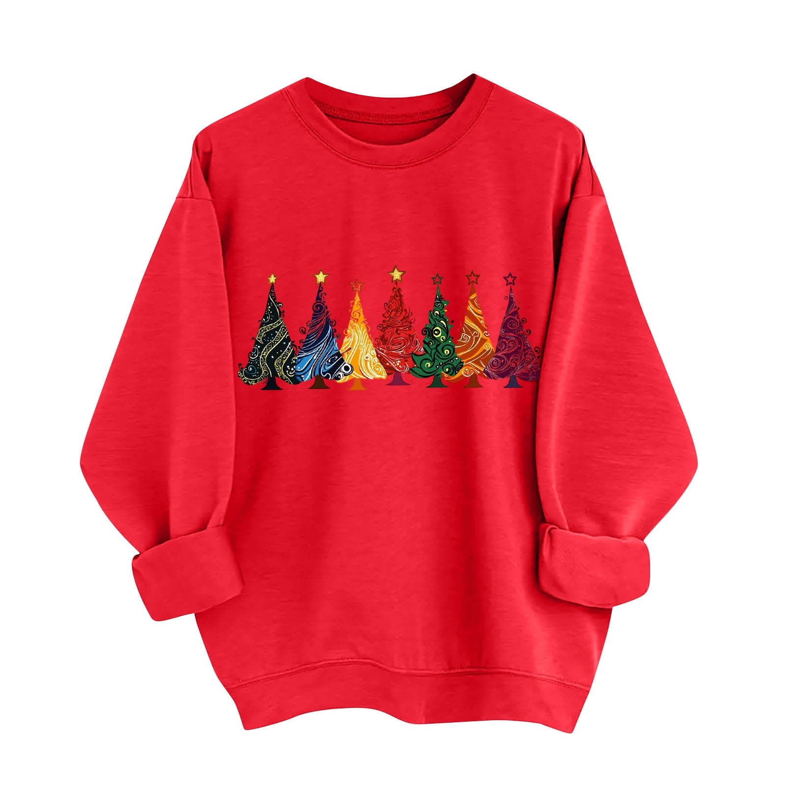 Click here for Lcklvx Christmas Sweatshirts For Women Crewneck Lo... prices