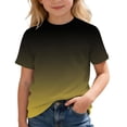 BOOMNY Baby Boys Short Sleeve T-Shirts Crew Neck Gradient Color Tee ...
