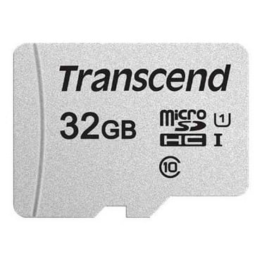 Transcend 32GB MicroSDHC Class10 Memory Card with Adapter 30 MB/s (TS32GUSDHC10) - Walmart.com