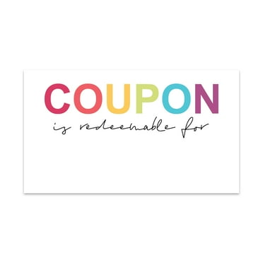 Koyal Wholesale Pink Brushed Stroke Blank Coupon Is Redeemable For ...