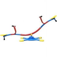 HearthSong 8-Foot WonderWave Outdoor Rocking Seesaw with Handles ...